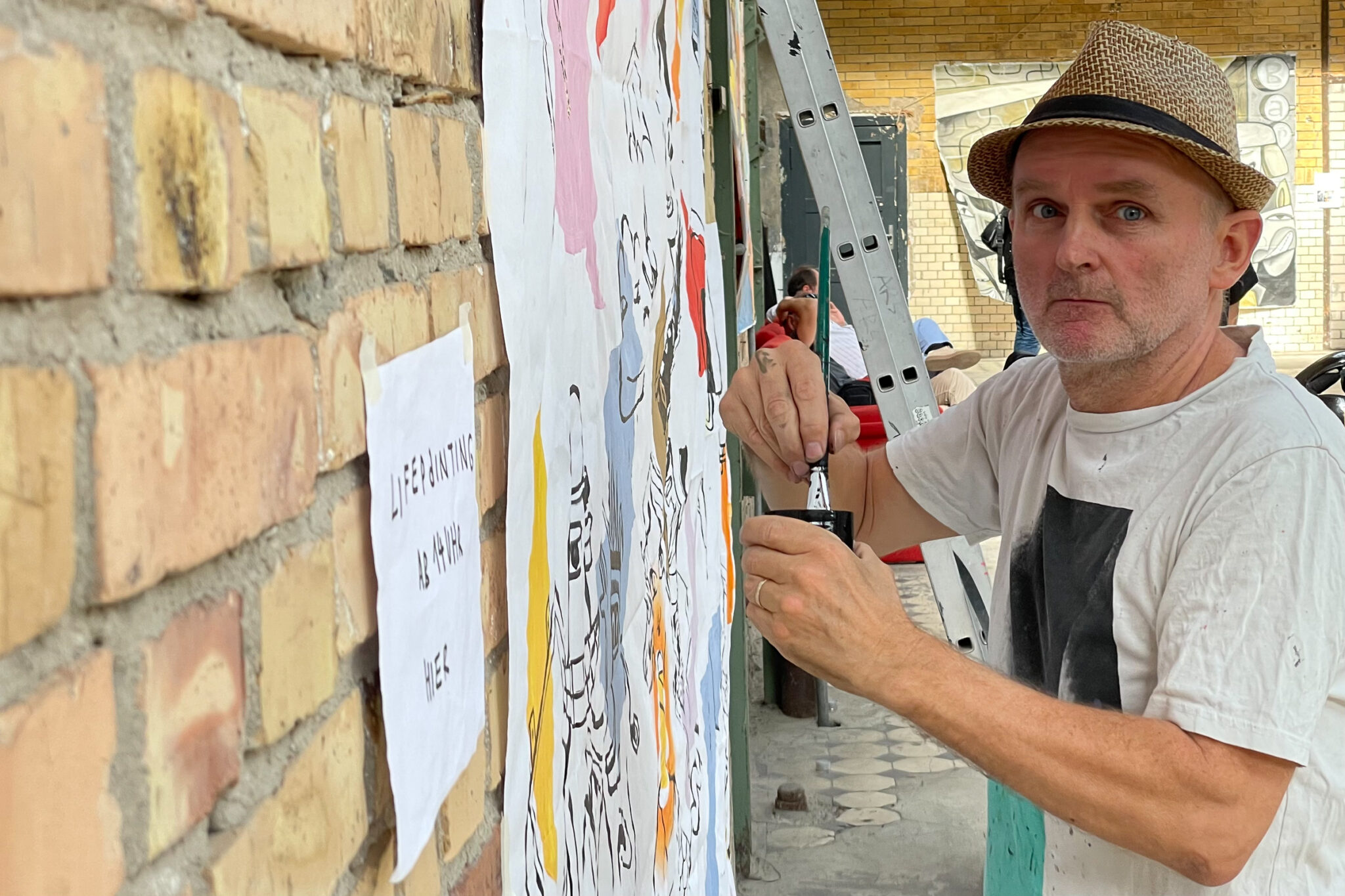 Jim Avignon Live Painting - Estilo Palma